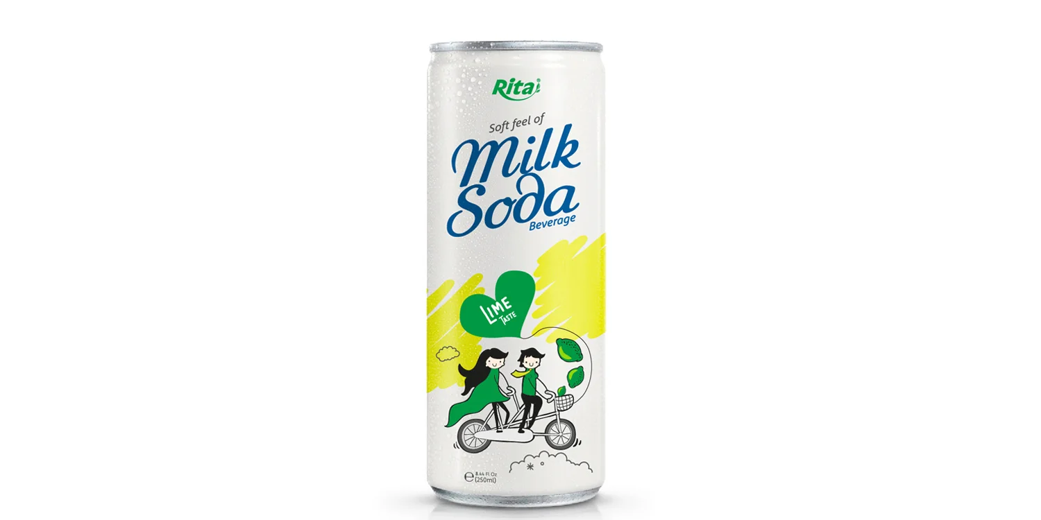 Soft Drink: Soda Milk 250ml lime